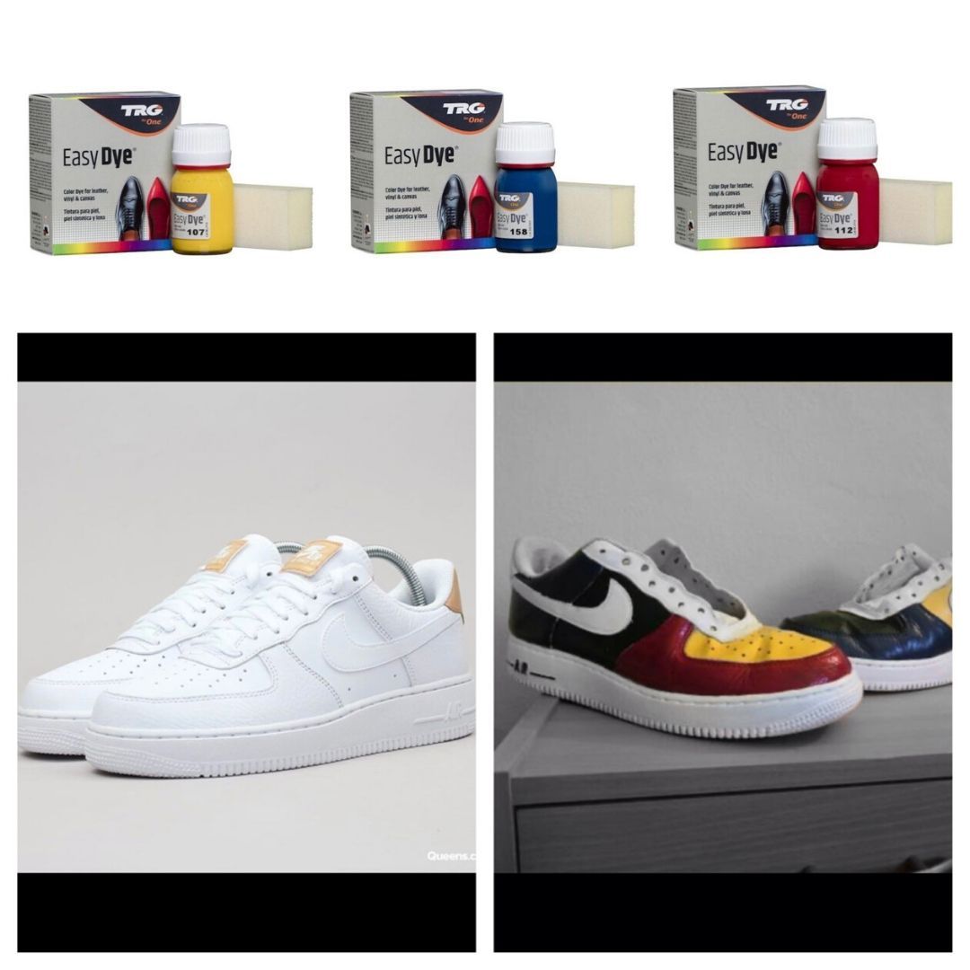 Červená Barva na kůži Easy Dye TRG Red 112 - BotyJakoNové.cz